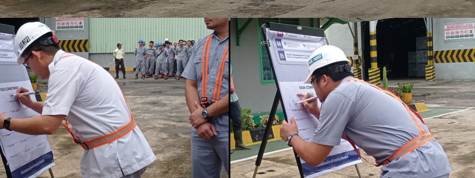 Ceremony to commemorate K3 Month at PT Kirana Musi Persada | Kirana Megatara