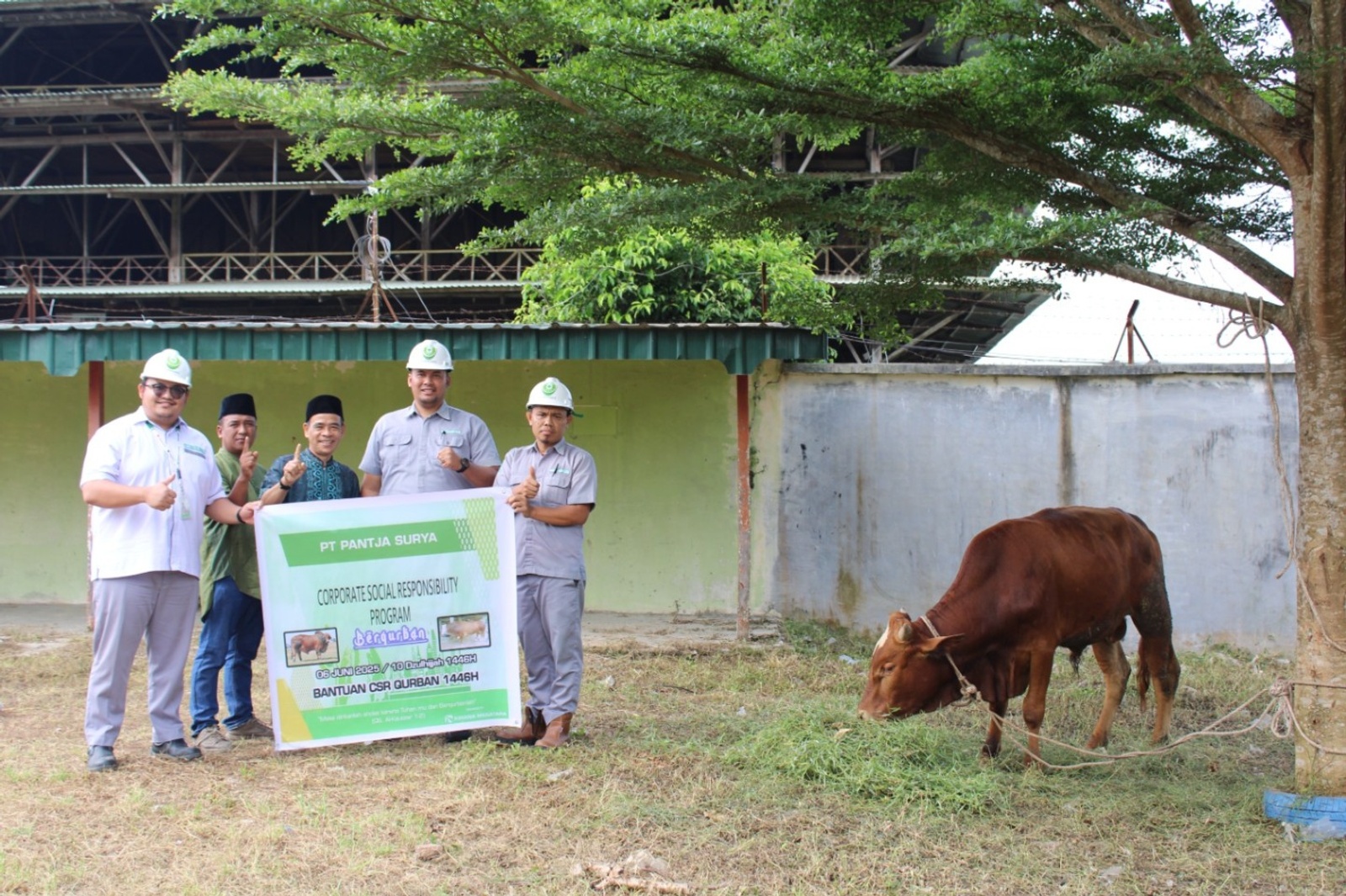 Corporate Social Responsibility PT Pantja Surya – Pemberian Hewan ...